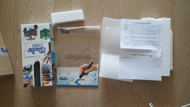 3Doodler Create 패키지 + 두들패드 개봉기 : 네이버 블로그