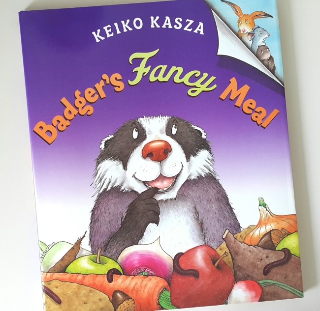 한바닥 읽으면 두바닥 읽은 그림책 Badger's Fancy Meal -by Keiko Kasza : 네이버 블로그