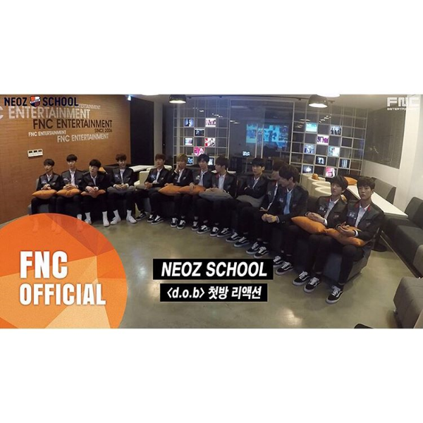 FNC NEOZ SCHOOL (네오즈스쿨)- [d.o.b : Dance or Band] 첫방 리액션 공개! : 네이버 블로그