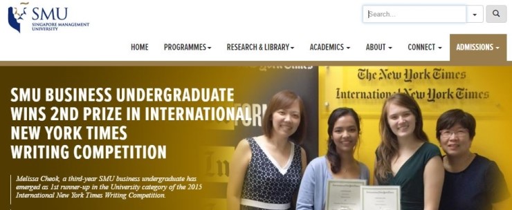 [싱가폴MBA] 싱가폴 신흥 명문MBA, Singapore Management University SMU MBA One to ...