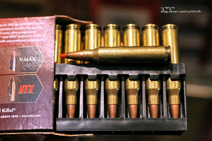 호내디 Hornady Superformance Varmint .223 Rem 53gr. V-MAX JHP 소총탄 : 네이버 블로그