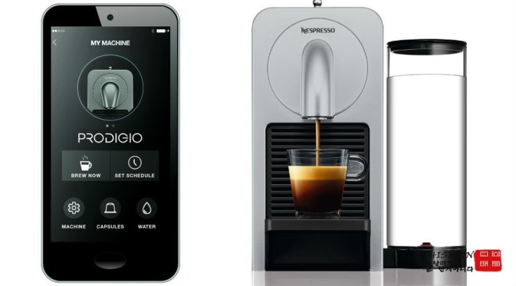 네스프레소 커피머신 사물인터넷을 입다 nespresso prodigio : 네이버 블로그