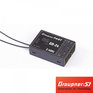 [Graupner/SJ] GR-24L HOTT 12ch Receiver(w/Telemetry) : 네이버 블로그