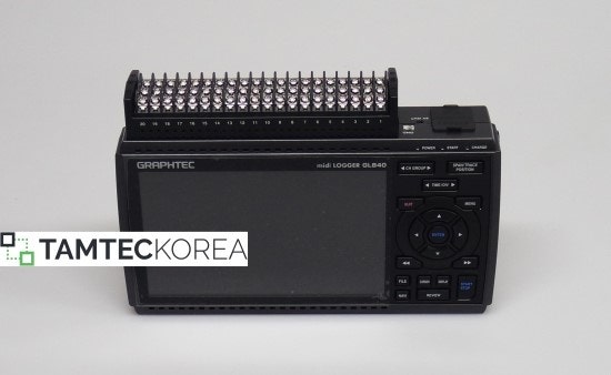 GRAPHTEC GL840 20채널 데이터 기록계, GRAPHTEC GL 840 20채널 데이터로거 : 네이버 블로그