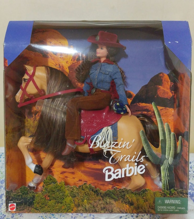블레이징 트레일스 바비 Blazin' Trails Barbie : 네이버 블로그