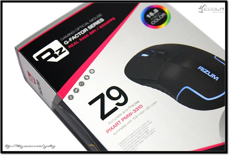 LED 커스텀 게이밍마우스 RIZUM G-FACTOR Z9 Pro Gaming Optical Mouse : 네이버 블로그