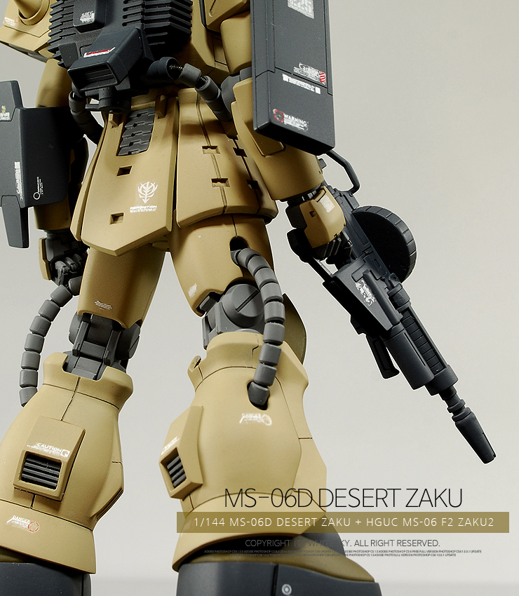 MS-06D Desert Zaku - 데저트 자쿠 : 네이버 블로그