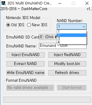 3ds-multinand를 이용한 하나의 SD카드에서 두 개 이상의 Emunand 사용하기 : 네이버 블로그