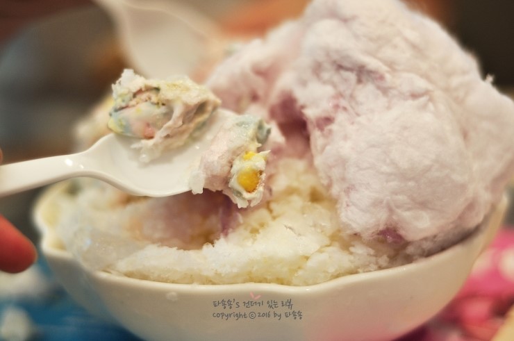 [베스킨라빈스 아빙] – 이상한 나라의 솜사탕 아빙(아이스크림 빙수) 후기 in 강변역 : 네이버 블로그