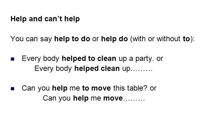 [고덕 명일 영어전문학원] help 원형, can't help ing?! : 네이버 블로그