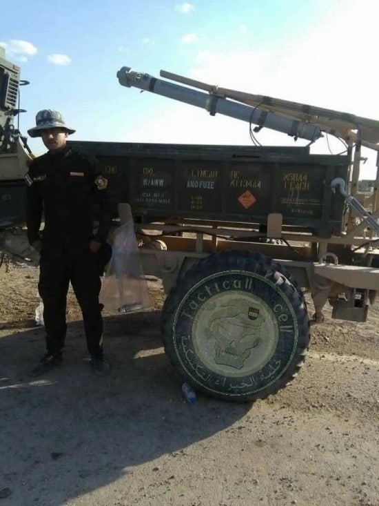 M58 MICLIC 지뢰지대 개척장비를 사용하는 이라크 황금사단 : 네이버 블로그