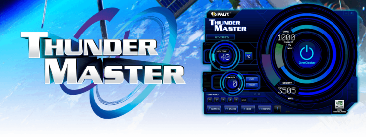 Thunder Master /gpu클럭과온도, 메모리클럭 팬동작상태를 한눈에 : 네이버 블로그