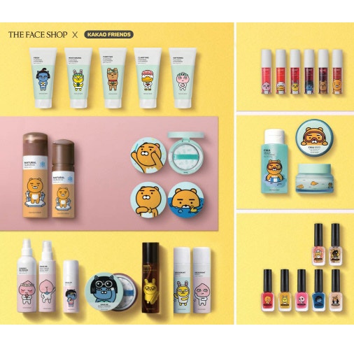 라이언 쿠션! 귀여운 더페이스샵 카카오 프렌즈 콜라보 썸머에디션 ♥ : 네이버 블로그