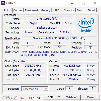 i7 ES 6400t @4.0GHz w/ Fatal1ty H170 Performance/HYPER : 네이버 블로그