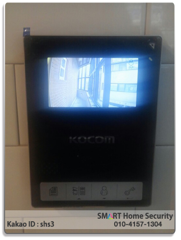 코콤 현관 비디오폰 KCV-434 무선연동,삼성 푸시풀 도어락 SHP-DP720 설치/강동구 명일동 인터폰 교체후기/ : 네이버 블로그