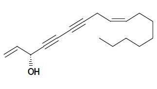 [방풍/인삼/당근 표준물질][Lipids] Falcarinol (팔카리놀) [CFN96027][CAS no. 21852-80-2 ...