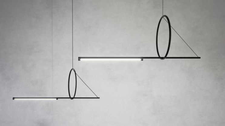 미묘한 균형을 이루는 원과 선 조명디자인 -Cercle&Trait : 네이버 블로그