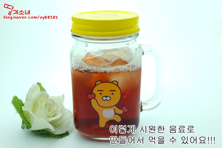 카카오프렌즈 라이언 이모티콘 드링킹자 선물받다 : 네이버 블로그