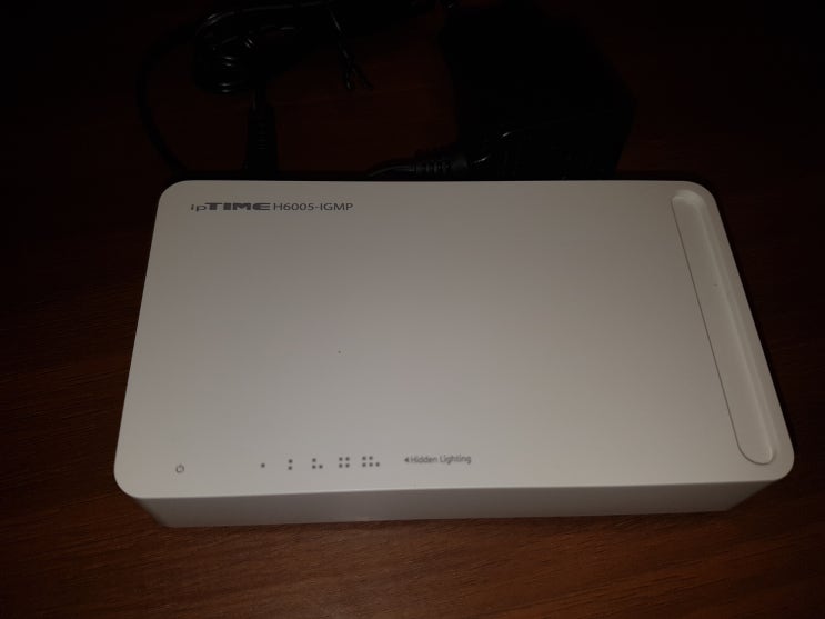 iptime 기가 스위치허브 H6005-IGMP를 설치했어요 : 네이버 블로그