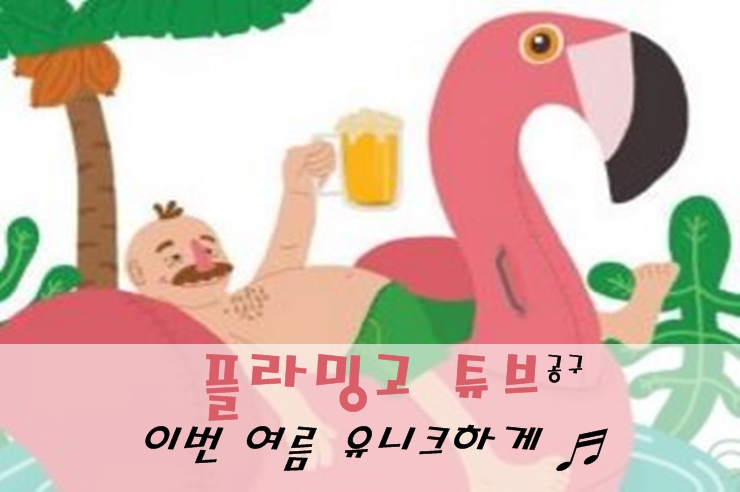 플라밍고 튜브, 공구 중! 이번 여름 특별하게 지내자 : 네이버 블로그