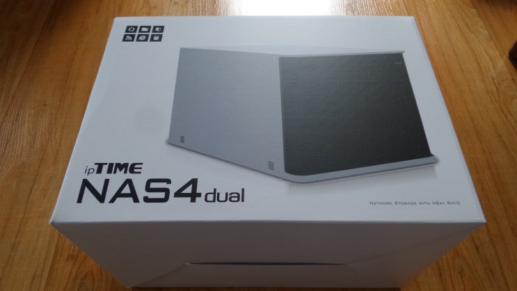 EFM-Networks ipTIME NAS4dual 개봉기 : 네이버 블로그