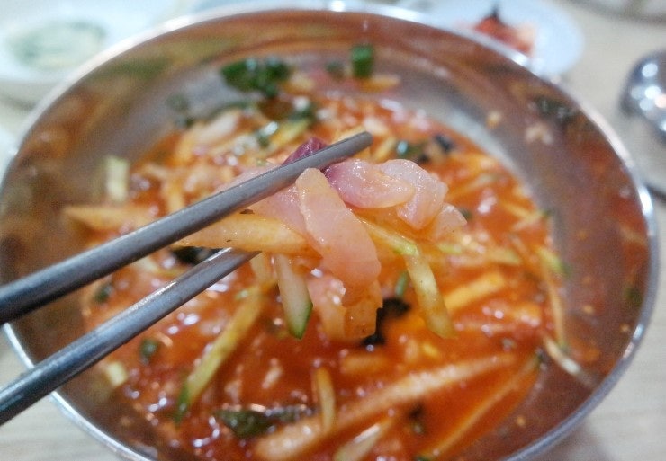 목동맛집 물회로 무더위 시원하게 날려버려요 포항물회 보다 맛있는 강구물횟집 네이버 블로그