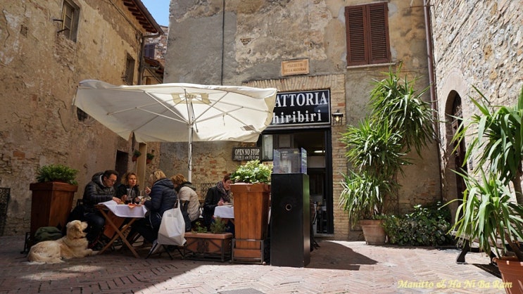 이탈리아 산지미냐뇨 레스토랑 Trattoria chiribiri : 네이버 블로그