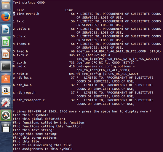 [CSCOPE]cscope 간단사용 : 네이버 블로그
