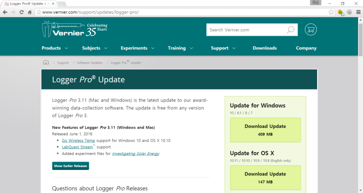 일반물리학실험) Logger Pro 다운로드 받기 : 네이버 블로그