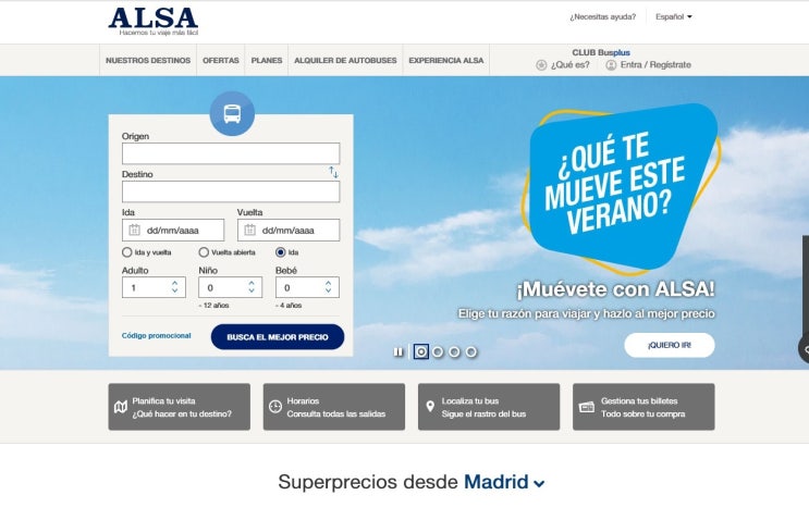 스페인 ALSA 버스 예약하기 : 네이버 블로그