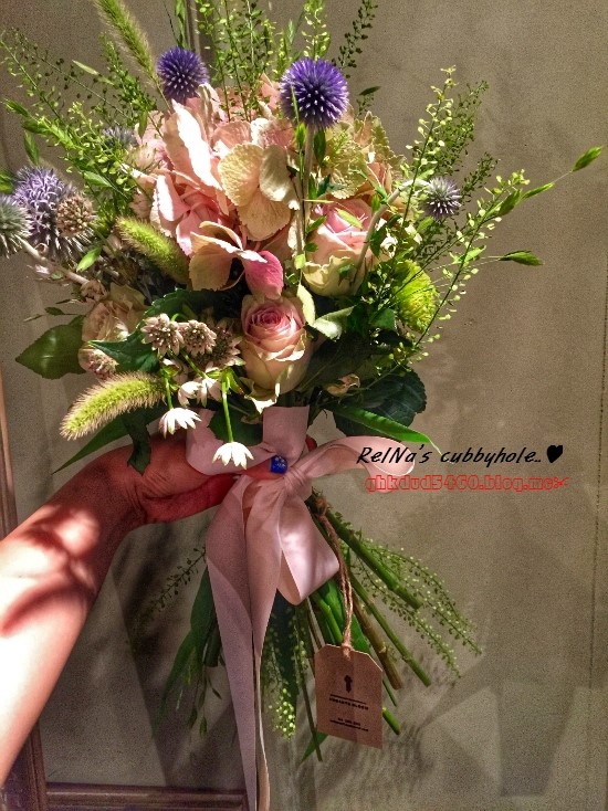 강남플로리스트학원 안단테블룸스쿨 서포터즈 5기 수업2 그린프렌치부케 플로리스트자격증 플로리스트 플라워레슨 화훼