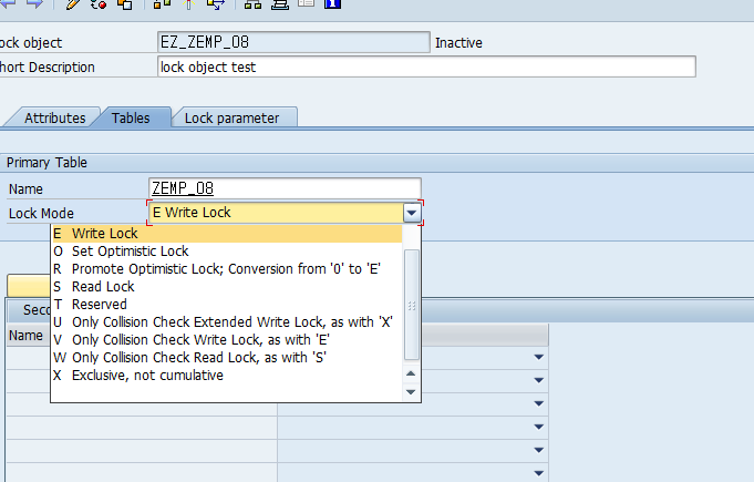 SAP LOCK OBJECT, LUW 보충. : 네이버 블로그