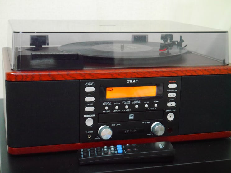 소박한 취미 lp플레이어, 턴테이블 티악 TEAC LP-R500 : 네이버 블로그
