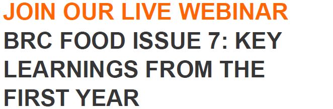 [무료웨비나 소식] 1년 간의 BRC FOOD ISSUE 7 심사 리뷰 : 네이버 블로그