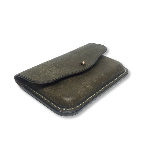 SOLID_LEATHER FORMING NAMECARD WALLET - 물성형 수제 가죽 명함지갑/케이스 가죽공방 미로아르테 ...