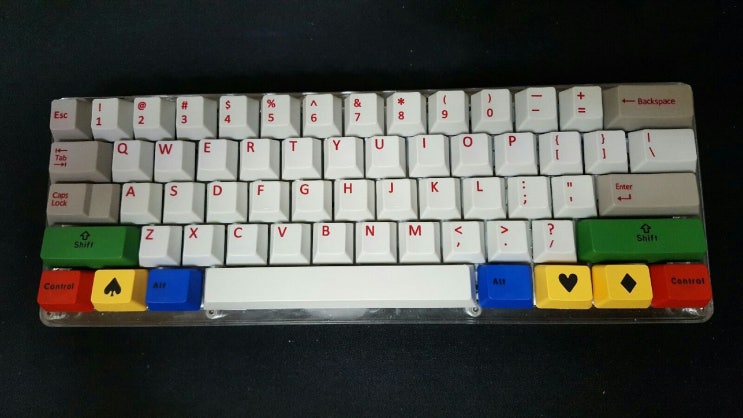 포커 배열 키보드에 대륙승화 : 네이버 블로그