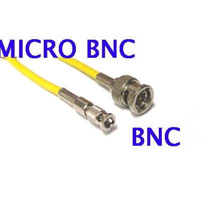 Micro BNC 커넥터 및 케이블 제작 마이크로 BNC - BNC : 네이버 블로그