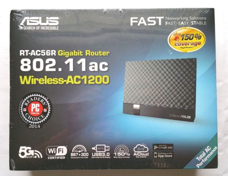 [공유기/라우터] 에이수스/아수스/ASUS RT-AC56R 구입/개봉/설치 후기 : 네이버 블로그