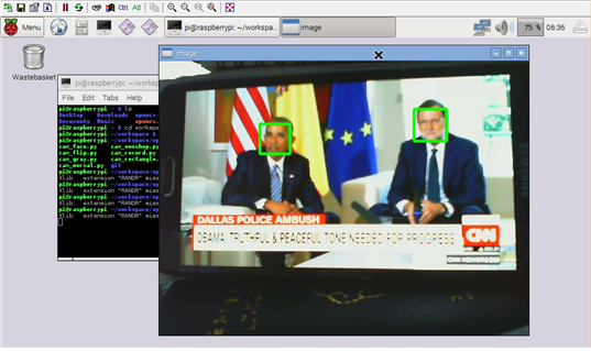 라즈베리파이 OpenCV 파이썬 얼굴인식 detectMultiScale : 네이버 블로그