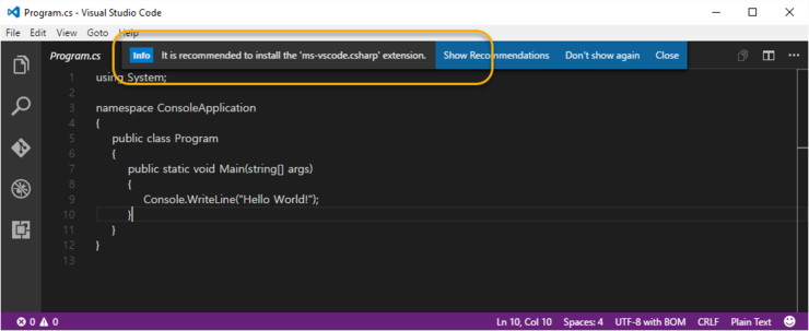 .NET Core/SDK 설치 및 기본 사용법 : 네이버 블로그