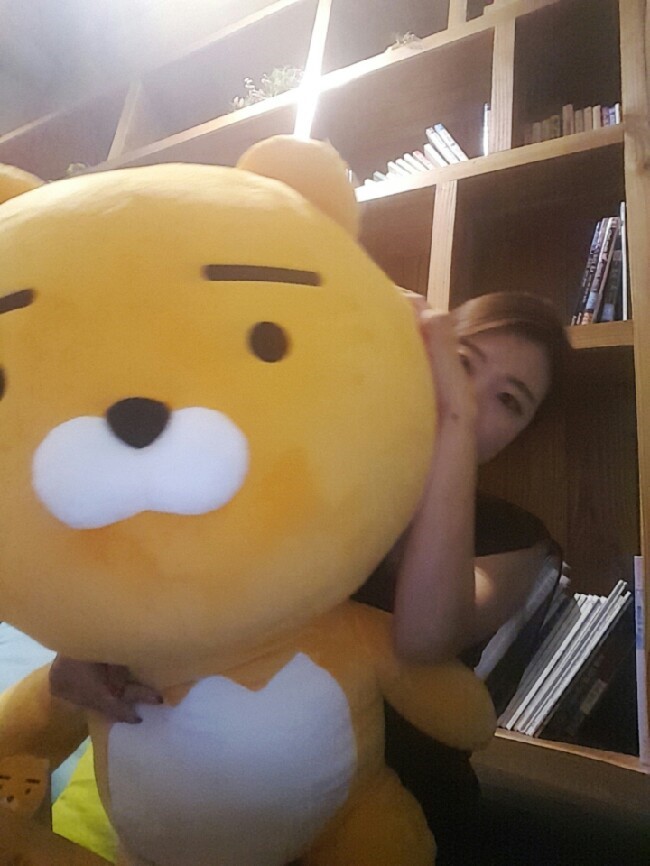 남자친구 선물추천: 라이언 대형 인형 / 온라인 카카오 프렌즈샵 : 네이버 블로그