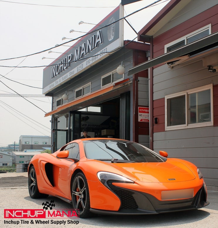 맥라렌 650s 스파이더 ★ 미쉐린 Cup2 타이어 교체 고성능 프리미엄 타이어 서킷 주행 타이어 슈퍼카 타이어