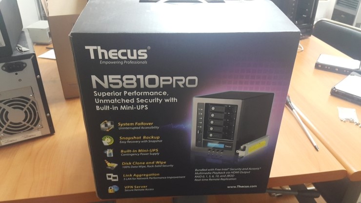 나스서버 THECUS N5810PRO 리뷰 : 네이버 블로그