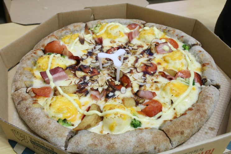 7번가피자 체다골드 포테이토피자 맛있다! : 네이버 블로그