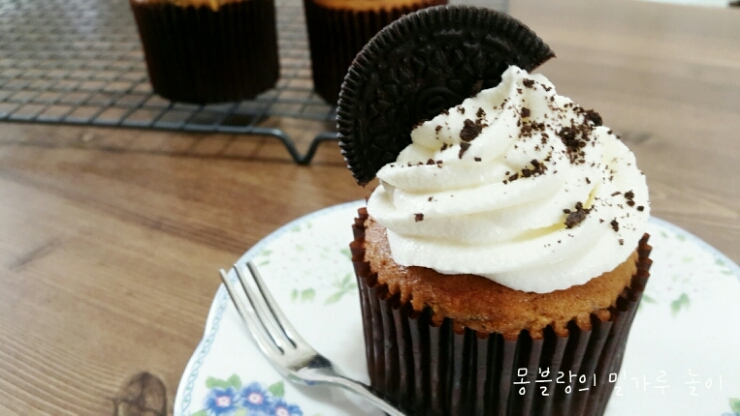 오레오 모카 컵케이크 : 네이버 블로그