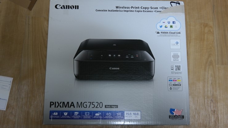 캐논 MG7520 복합기 설치 및 사용 후기 : 네이버 블로그