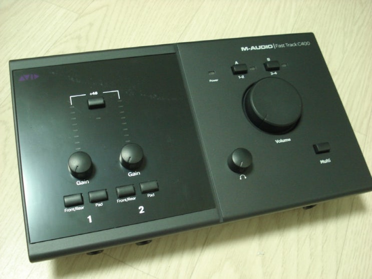 오디오 인터페이스 : M-AUDIO Fast Track C400 개봉기 : 네이버 블로그