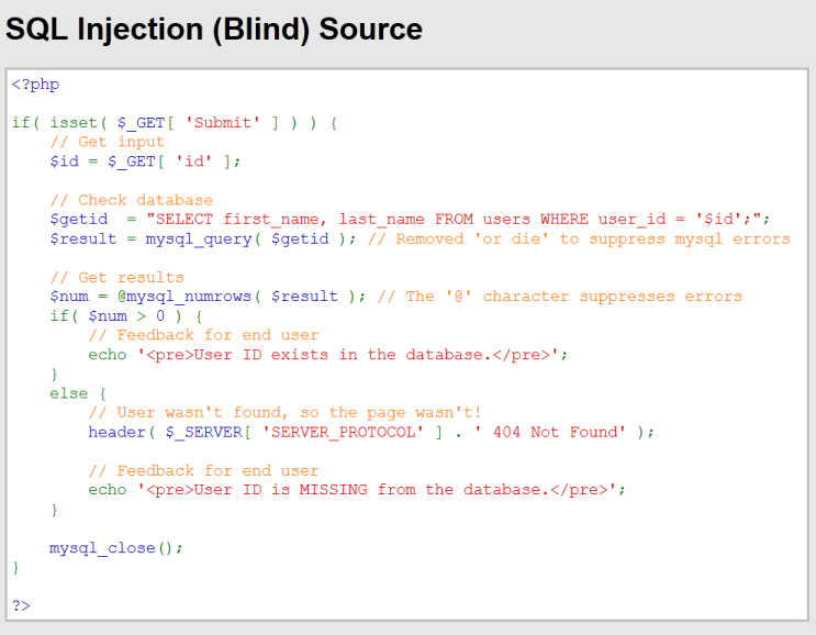 취약한 웹 어플리케이션(DVWA)를 통해 Blind SQL Injection Attack을 해보자 : 네이버 블로그