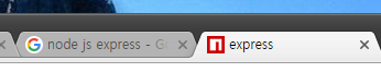 nodejs webframework express 설치 : 네이버 블로그