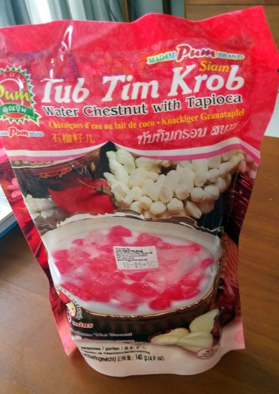 태국 디저트 - 레드 루비(Tub Tim Krob) 집에서 만들기 : 네이버 블로그